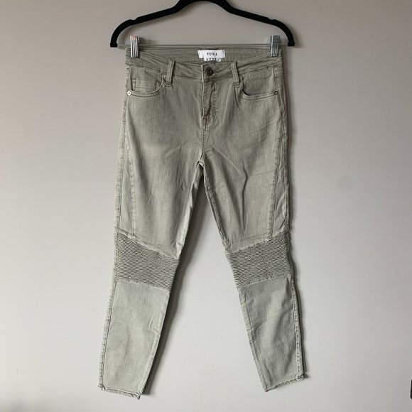 pistola | Jeans | Pistola Skinny Jeans Light Grey Ankle Cut Midrise ...